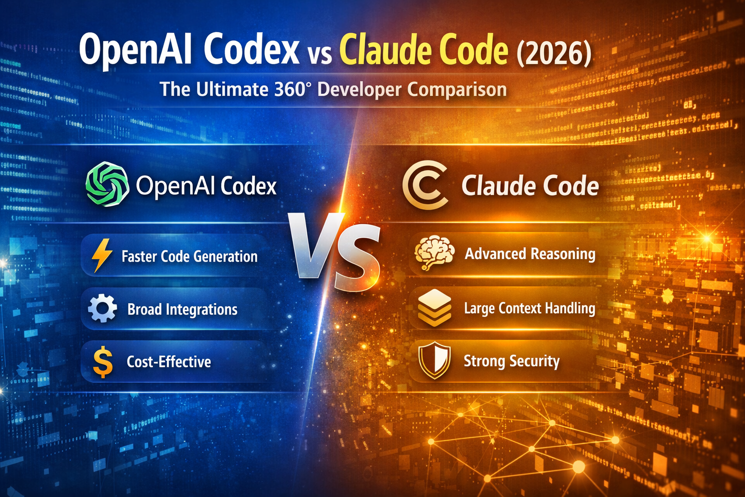 OpenAI Codex vs Claude Code (2026): The Ultimate 360° Developer Comparison